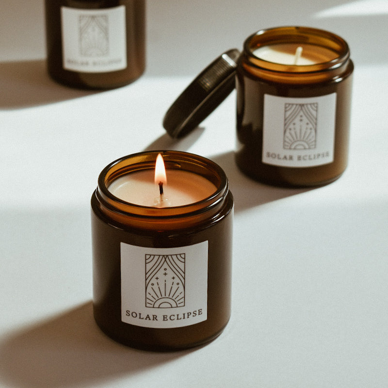 Solar Eclipse Candles by Herland Home Best Candle Shop in Austin, TX